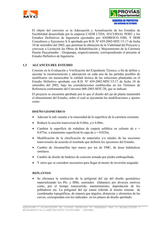 01.0 memoria descriptiva y 3.0 conclusiones del estudio de t | DOC
