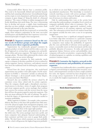 01.seven principles scm | PDF
