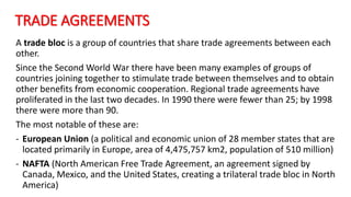 A2 CAMBRIDGE GEOGRAPHY: GLOBAL INTERDEPENDENCE - TRADE FLOWS AND ...