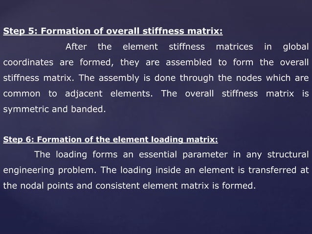 01. steps involved, merits, demerits & limitations of fem | PPTX ...