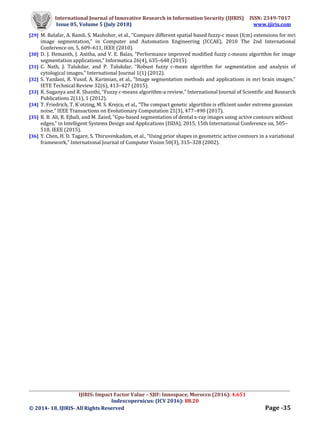 FUZZY SEGMENTATION OF MRI CEREBRAL TISSUE USING LEVEL SET ALGORITHM | PDF