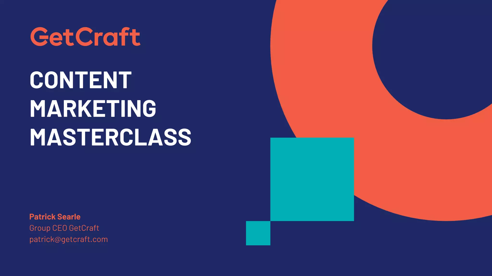 Content Marketing Masterclass | PPT