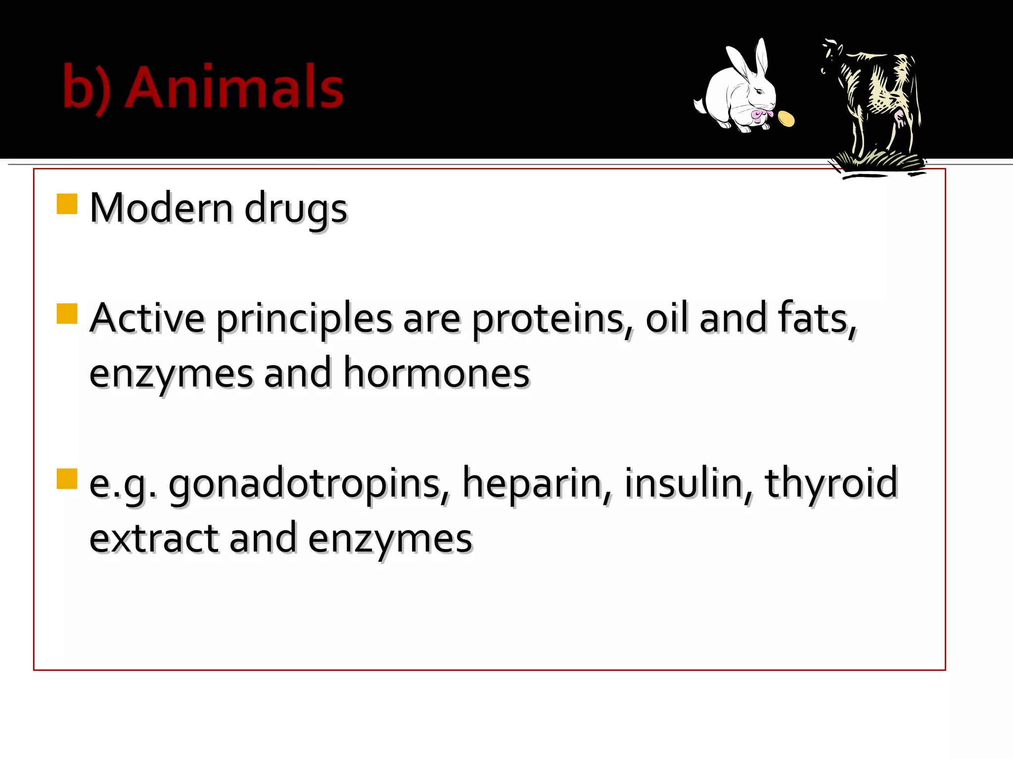 Sources of drugs | PPT