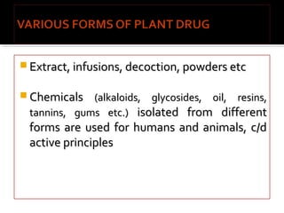 Sources of drugs | PPT