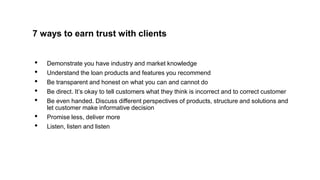 Earning Trust With Customers | PPT