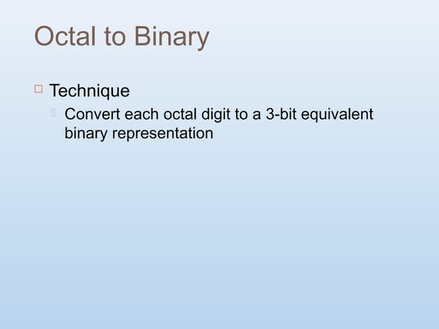 Computer Number System | PPT