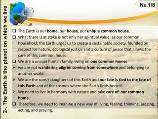 01 . let's talk about the earth | PPTX