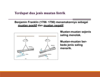 01.muatan listrik dan hukum coulomb | PPTX