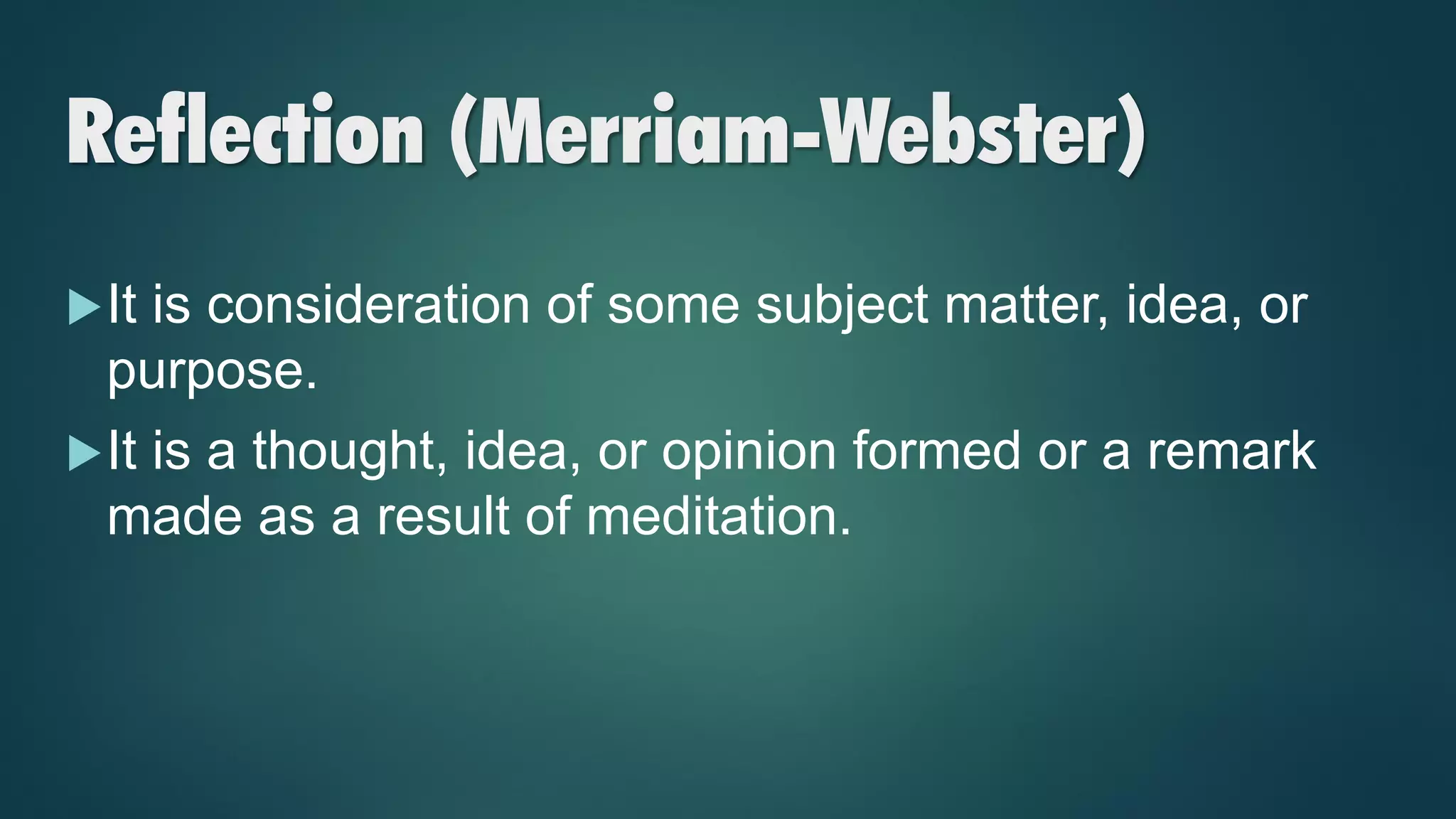 Philosophical Reflection from a Holistic Perspective | PDF