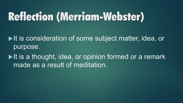 Philosophical Reflection from a Holistic Perspective | PDF