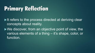 Philosophical Reflection from a Holistic Perspective | PDF