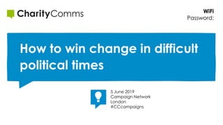 5 ways to win change with MPs | PDF