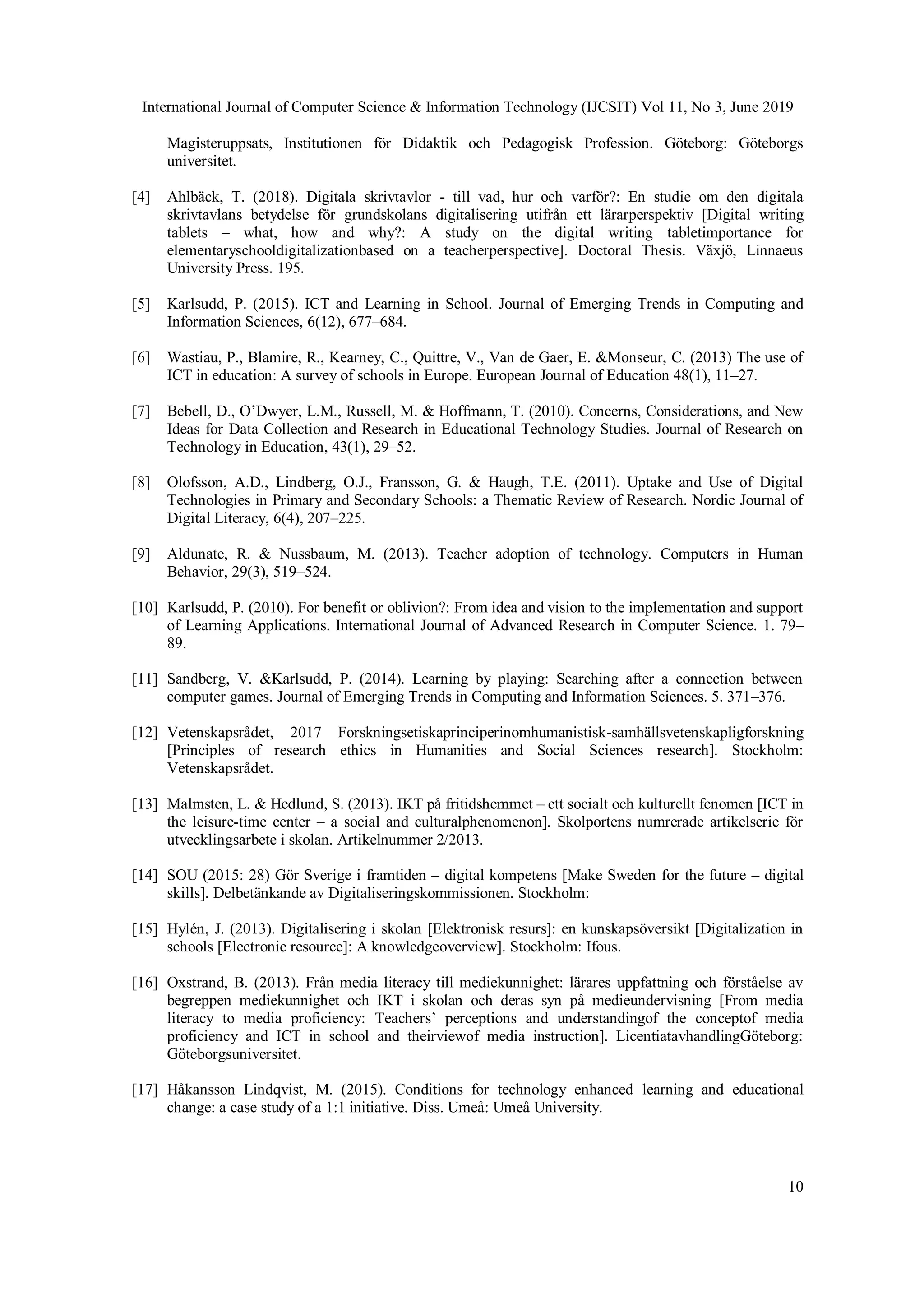 International Journal of Computer Science & Information Technology (IJCSIT) | PDF