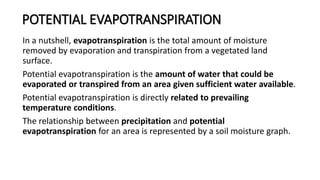 BRIEF REVISION - HYDROLOGY - 01. EVAPORATION AND EVAPOTRANSPIRATION | PPTX