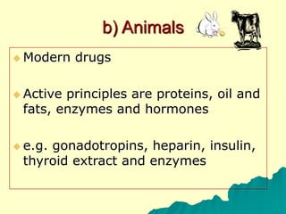 sources of drugs | PPT