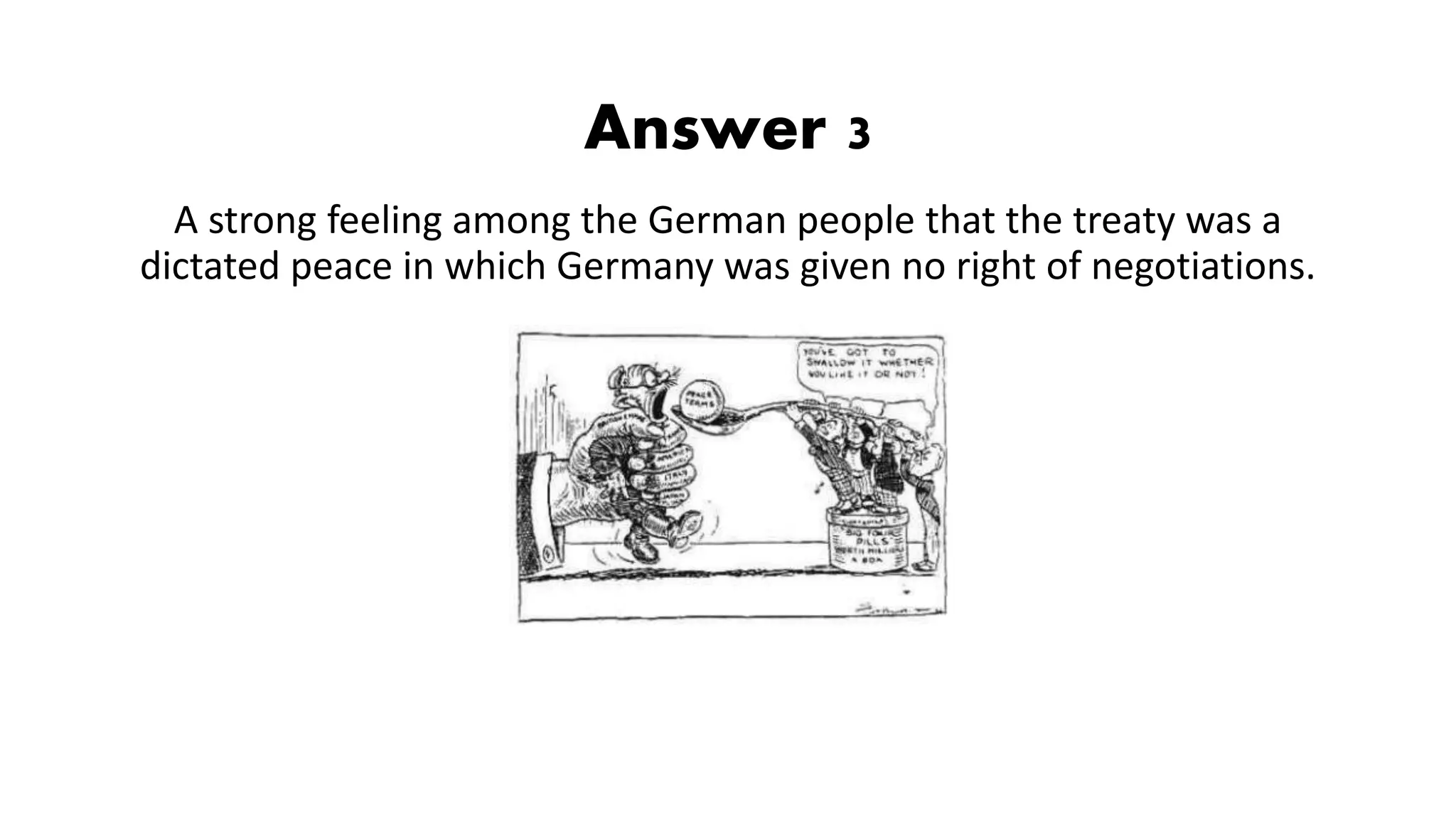 REVISION IGCSE CAMBRIDGE HISTORY: TREATY OF VERSAILLES | PPTX