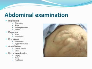 Abdominal Distention