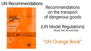 ทบทวนความรู้ในการการปฏิบัติงานเกี่ยวกับสินค้าอันตราย ตอนที่ 1 | PPTX