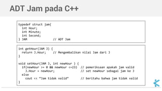 Algoritma dan Struktur Data - adt | PPT