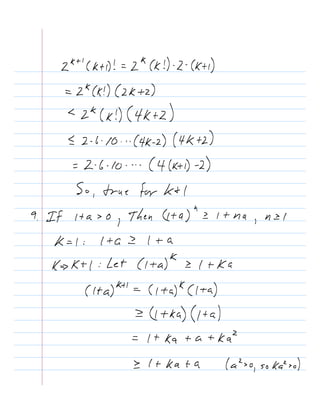 01 1 mathematical induction | PDF
