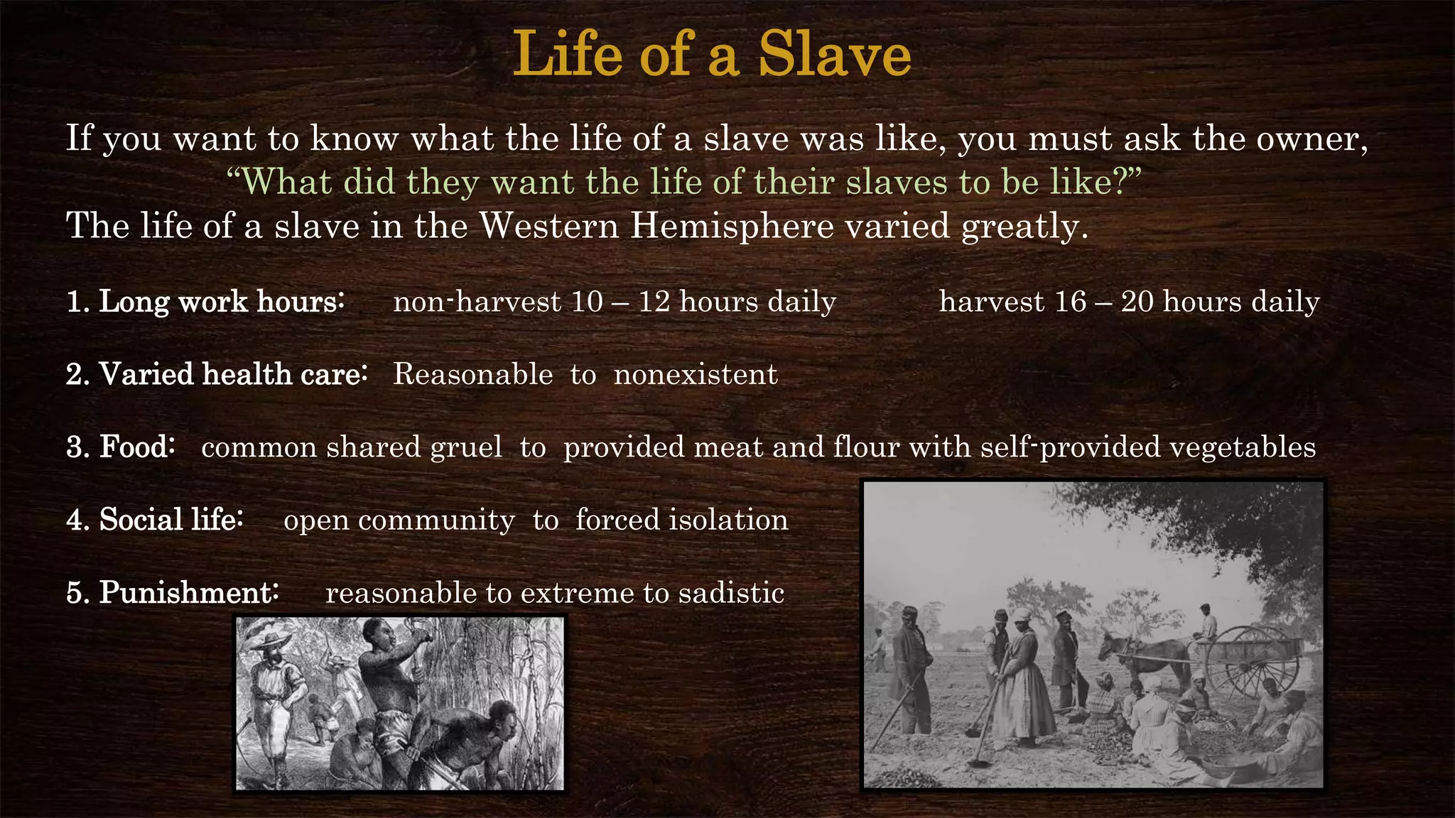 The African Slave Trade | PPT