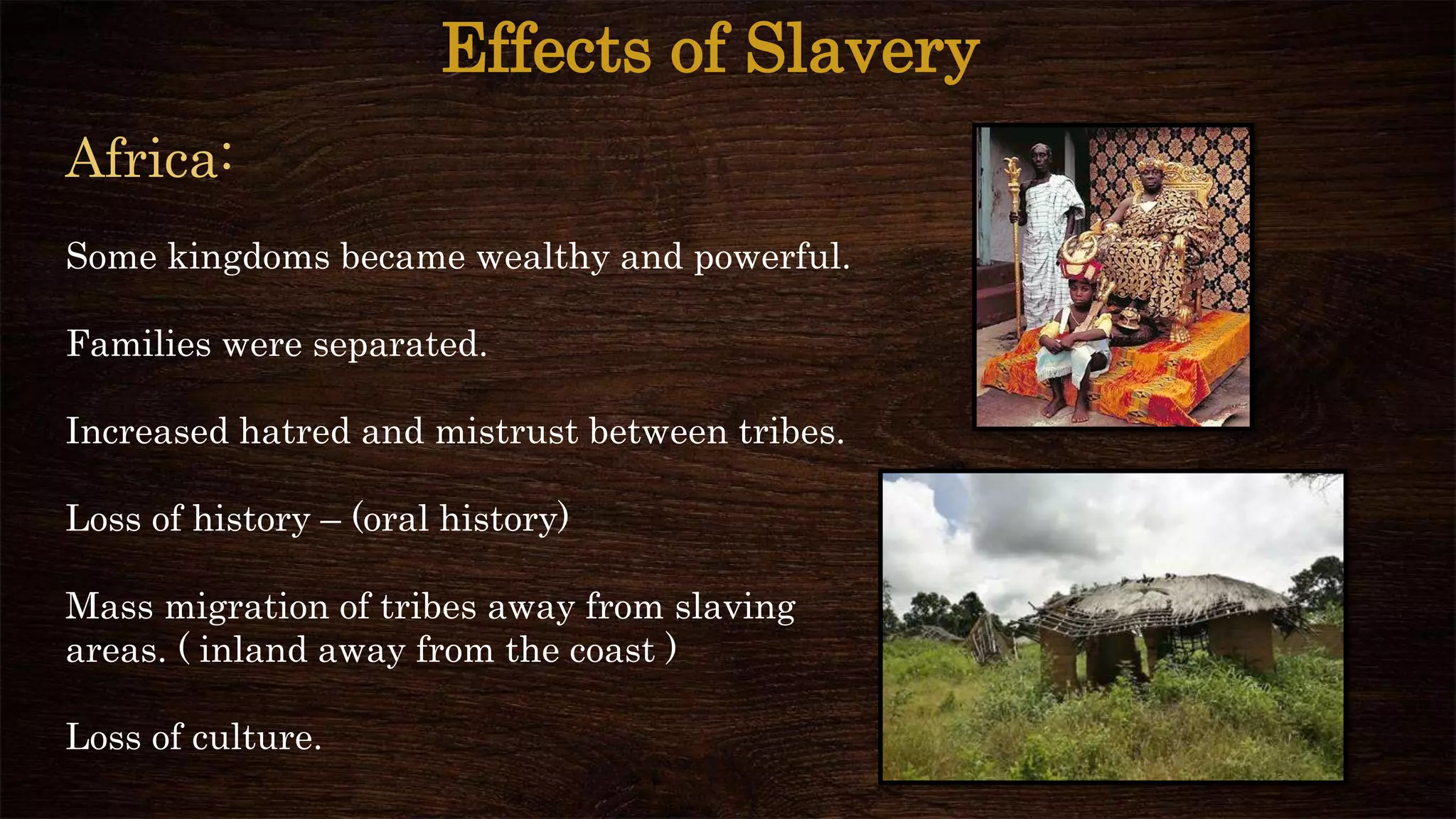 The African Slave Trade | PPT