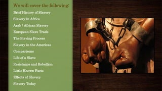 The African Slave Trade | PPT