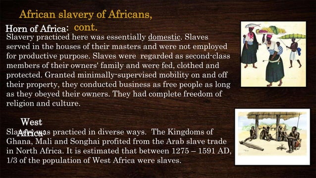 The African Slave Trade | PPT