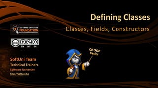 14 Defining Classes | PPT