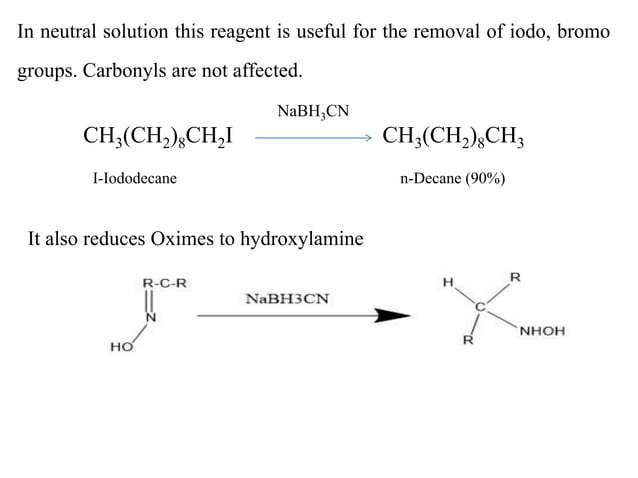 Reduction with metal hydride- PCI syllabus-Organic / Heterocyclic ...