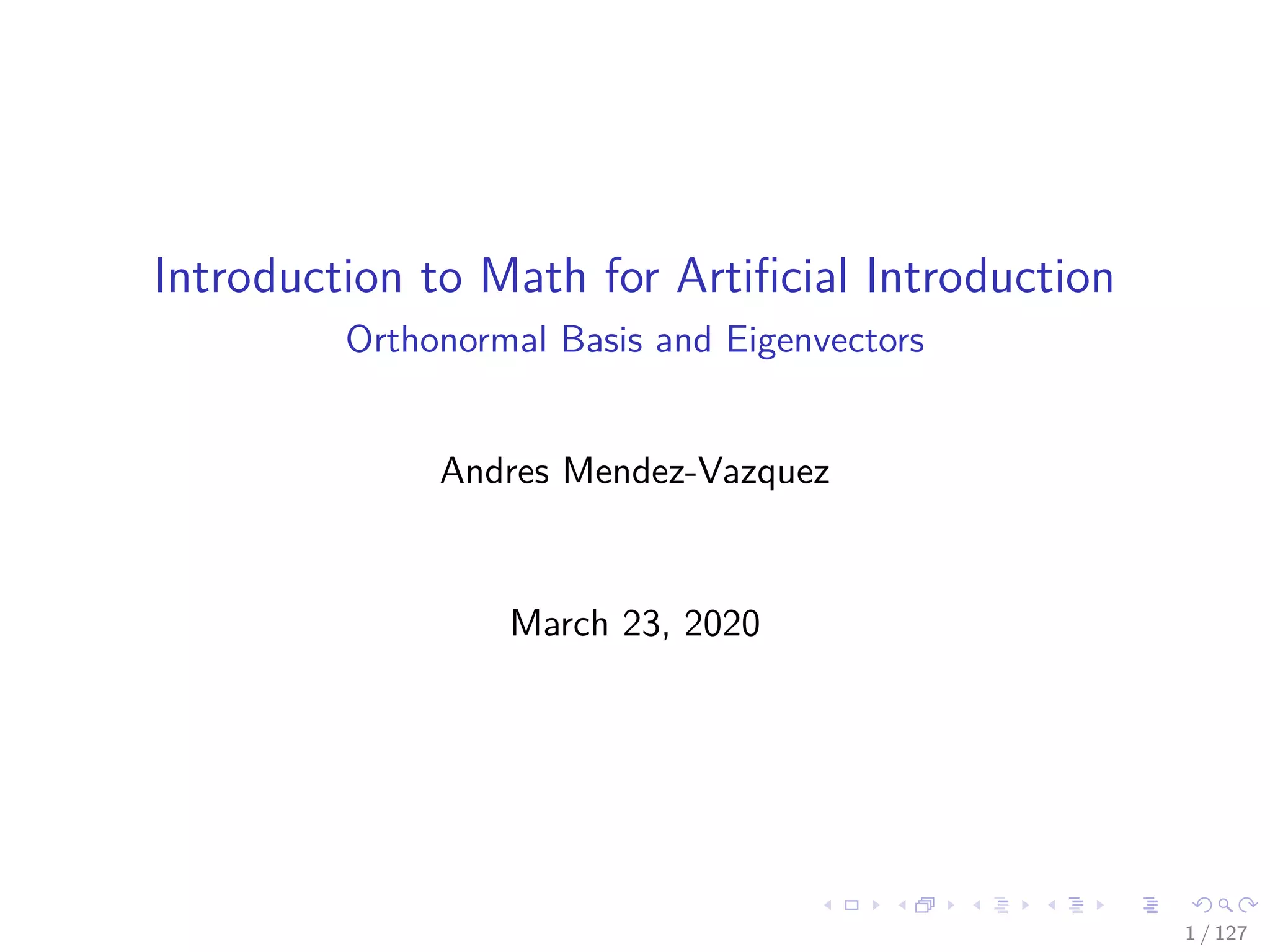 01.04 orthonormal basis_eigen_vectors | PDF