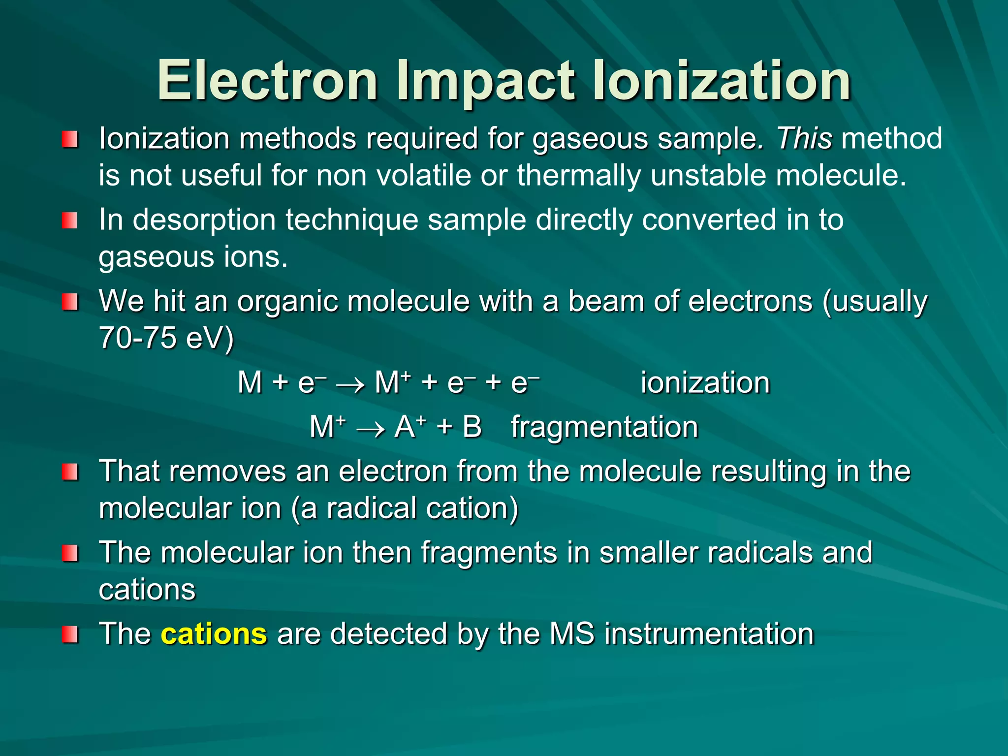 Mass Spectroscopy and its applications | PPT