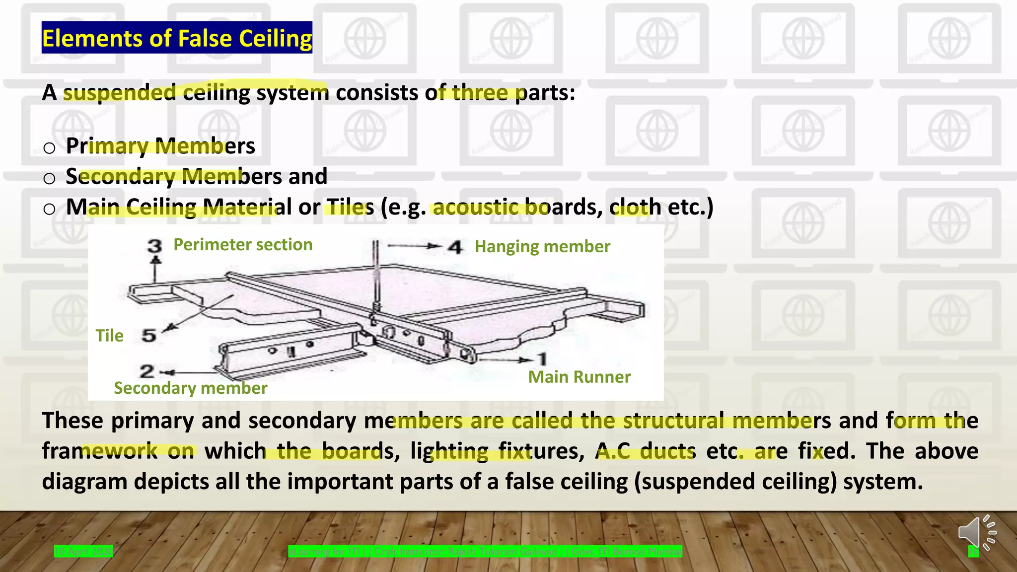 False Ceiling in Interior Works | PDF
