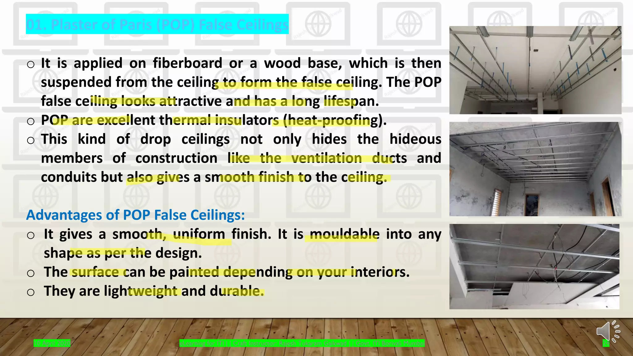 False Ceiling in Interior Works | PDF