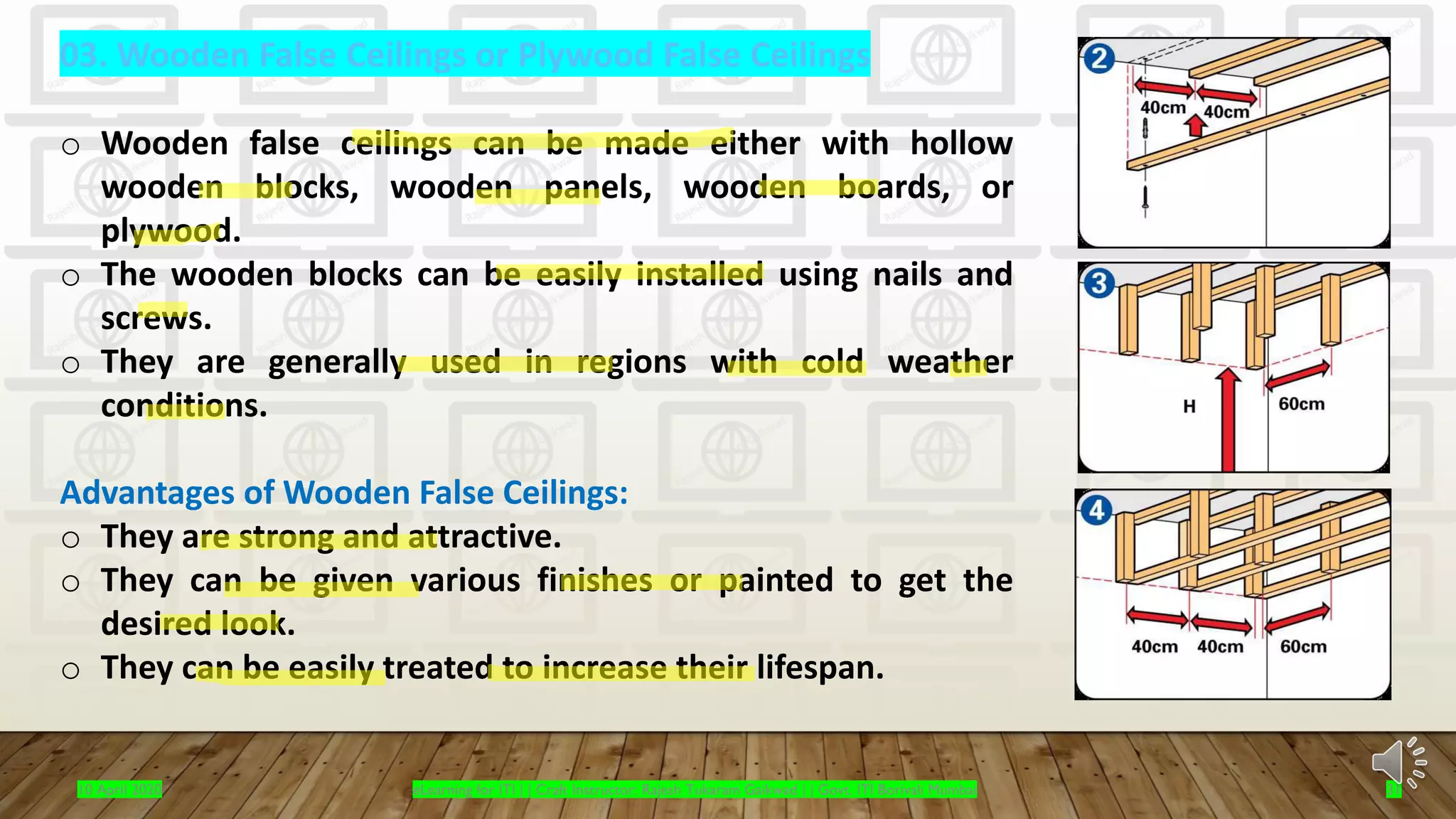 False Ceiling in Interior Works | PDF