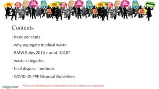 How to Deal with Bio-medical Waste | PPTX