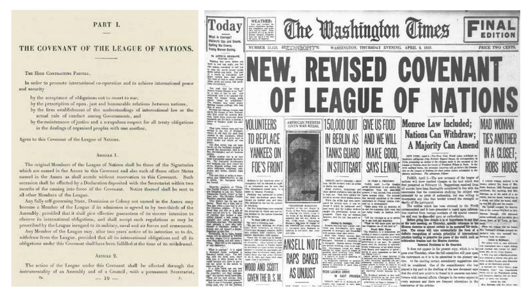 HISTORY IGCSE CONTENT - 20TH CENTURY OPTION - LEAGUE OF NATIONS: HOW ...