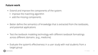 Transformation of PDF Textbooks into Interactive Educational Resources ...