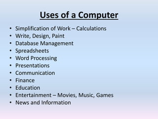 01. introduction to computer history - generation | PPT | Computing | Technology & Computing