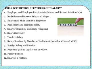 INCOME FROM SALARY | PPTX
