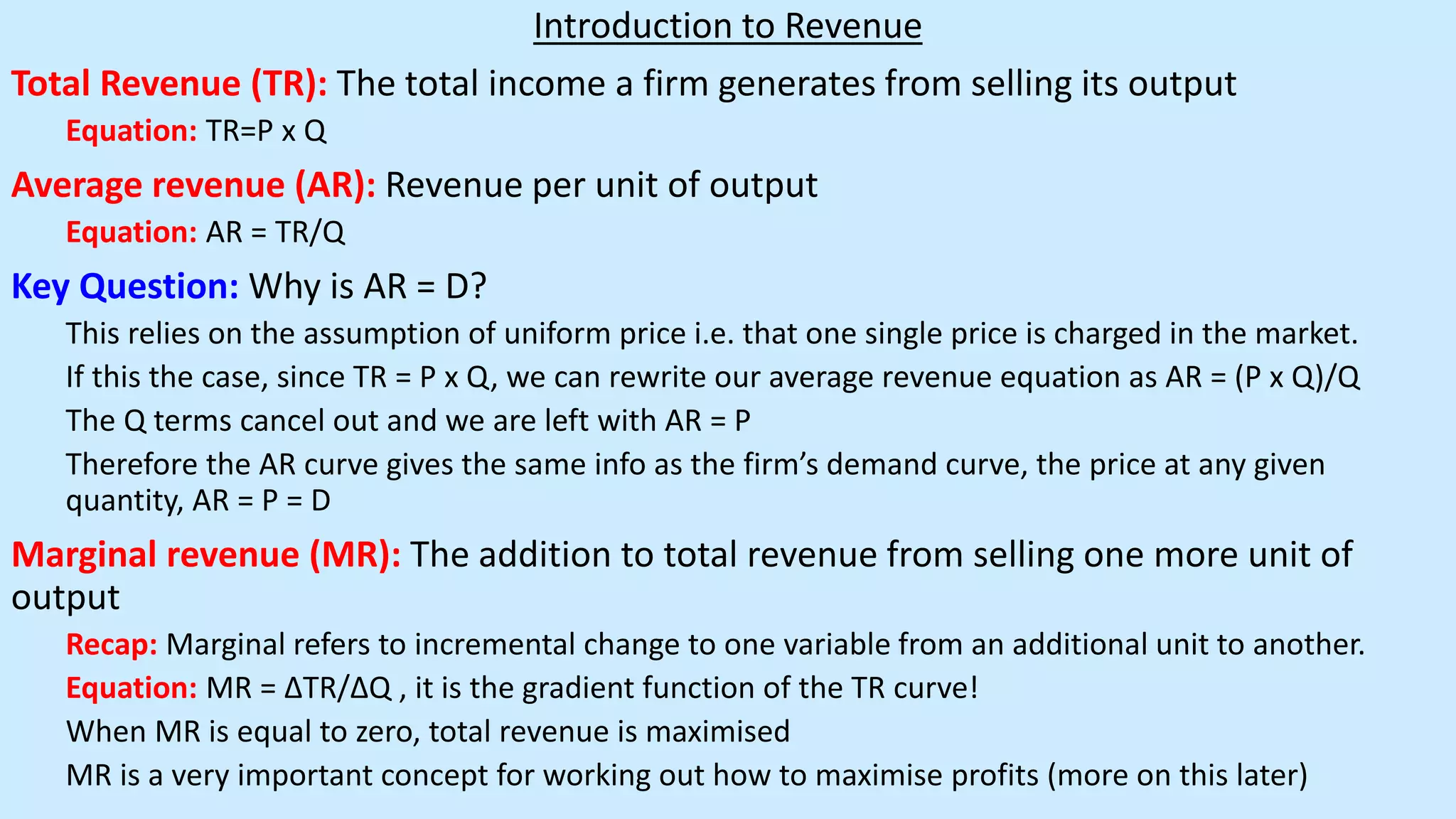 revenue - Smooth Economics | PPTX