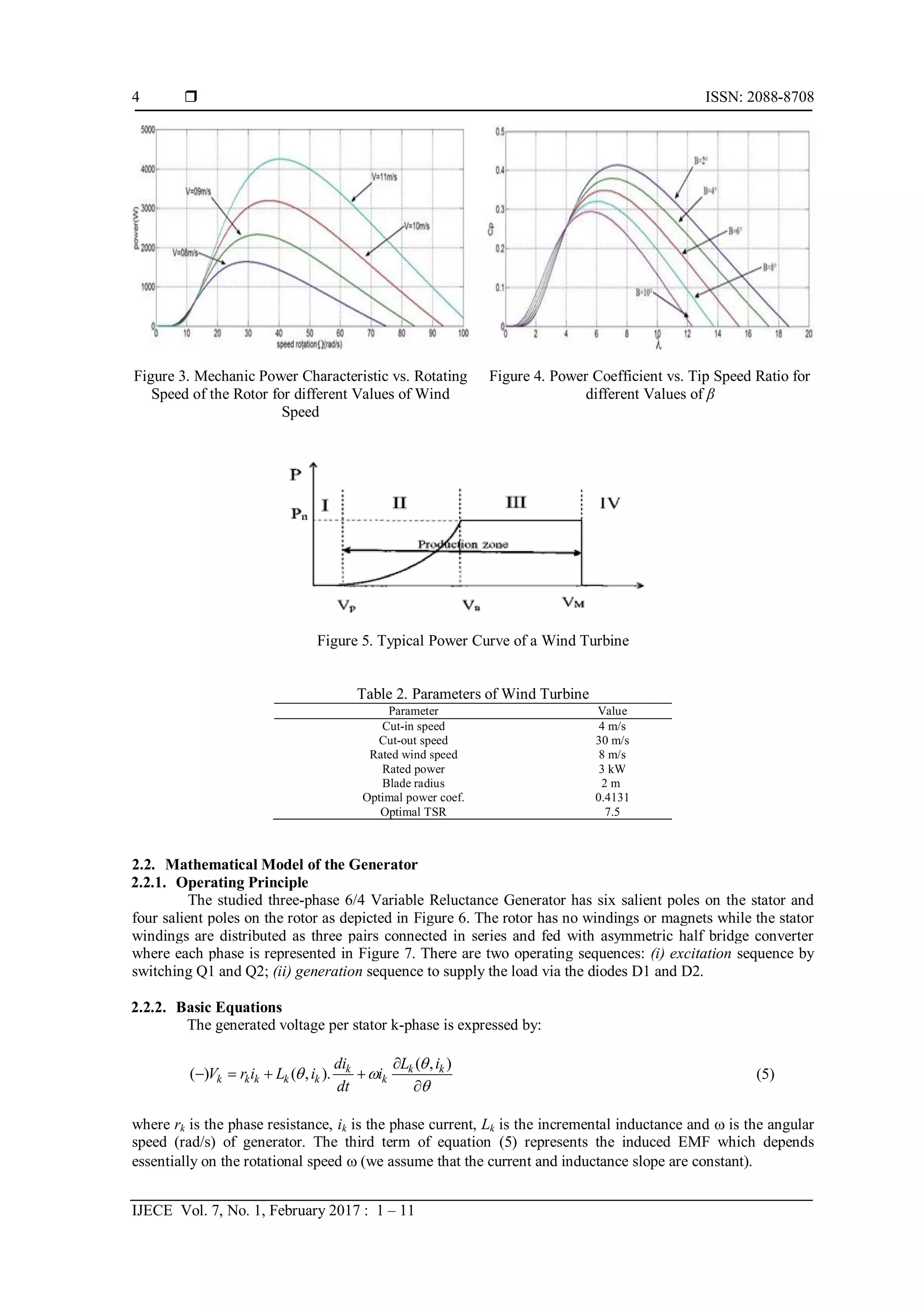 Study of Wind Turbine based Variable Reluctance Generator using Hybrid FEMM-MATLAB Modeling | PDF