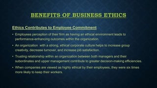 01. An overview of business ethics | PPTX