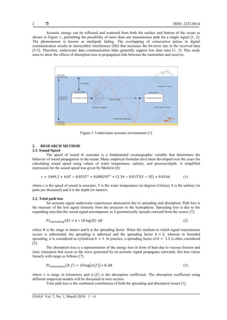 Study of Absorption Loss Effects on Acoustic Wave Propagation in ...