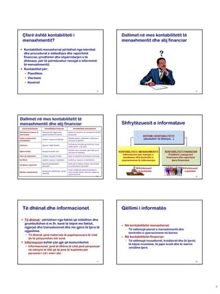 01 hyrje në menaxhimin e kostos ppt | PDF