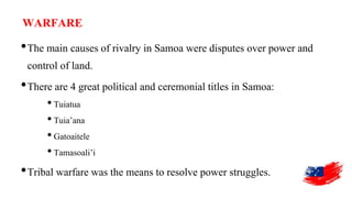 THE SAMOAN MAU MOVEMENT: INTRODUCTION | PPTX