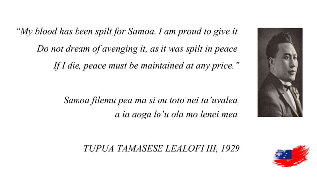 THE SAMOAN MAU MOVEMENT: INTRODUCTION | PPTX