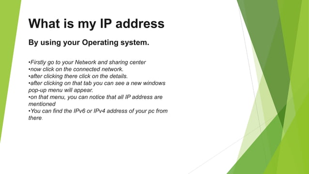 What is my IP address by Truly Explorer | PPT