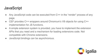 Kiosk-mode browser using Chromium Embedded Framework (CEF) | PDF