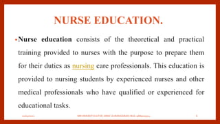 Nursing Education Objectives | PPTX